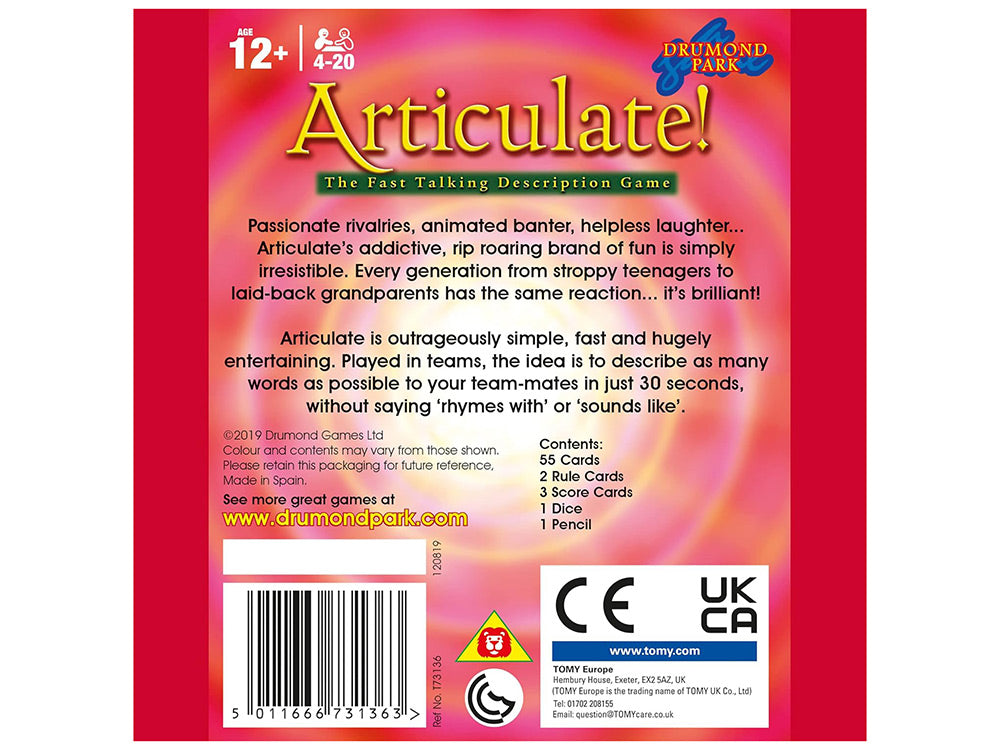 Ventura Games- ARTICULATE MINI GAME| Dreampiece Educational Store