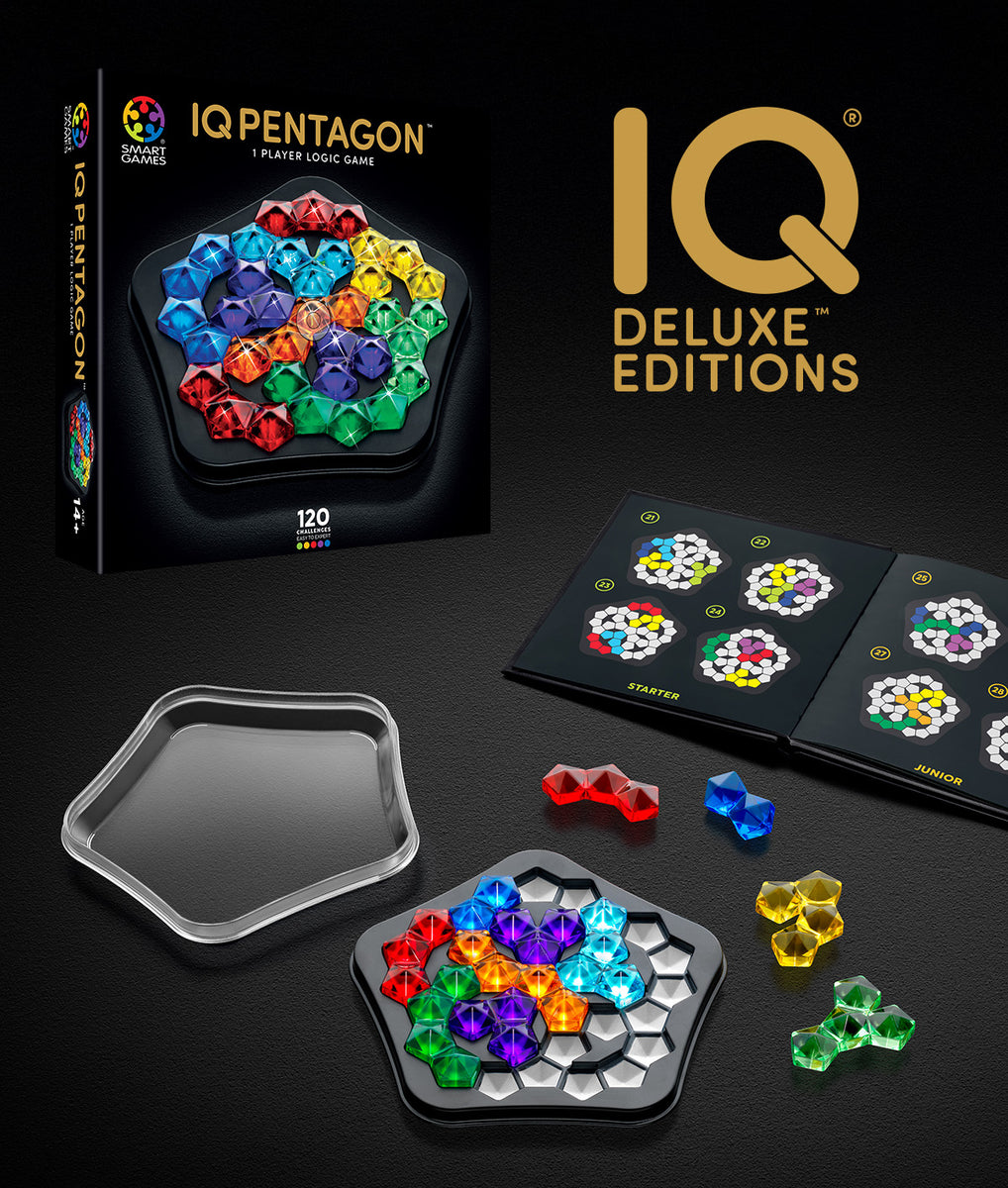 Smart Games: IQ Deluxe Edition - IQ Pentagon (2025 New!)| Dreampiece ...