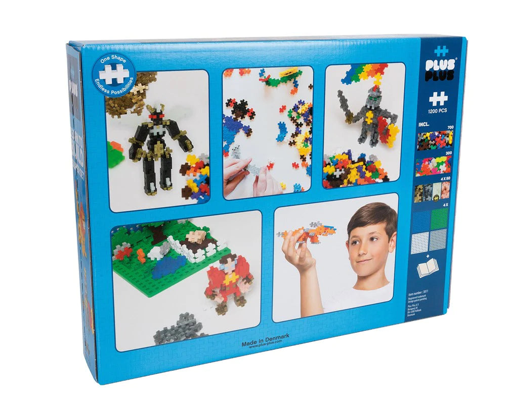 Plus-Plus - Learn to Build Super Set 1200 Pcs| Dreampiece Educational Store