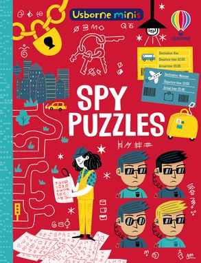 Usborne - Mini Books Spy Puzzles| Dreampiece Educational Store