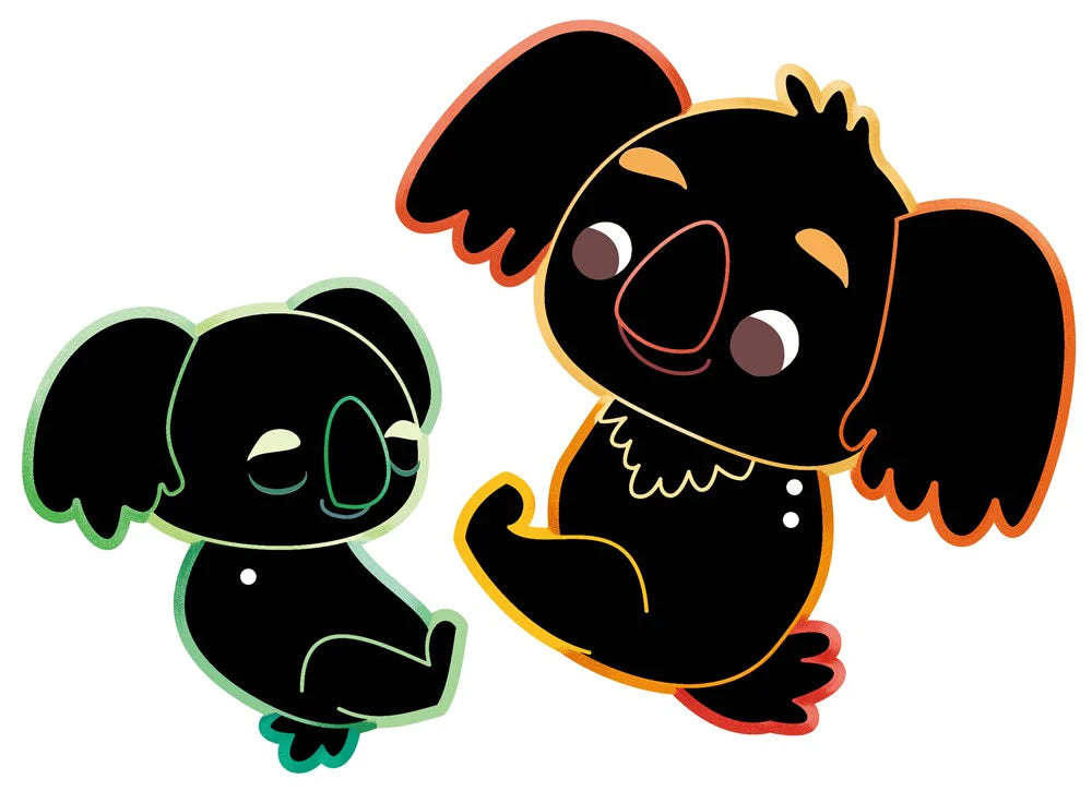 Avenir Scratch - Koalas & Kangaroos| Dreampiece Educational Store