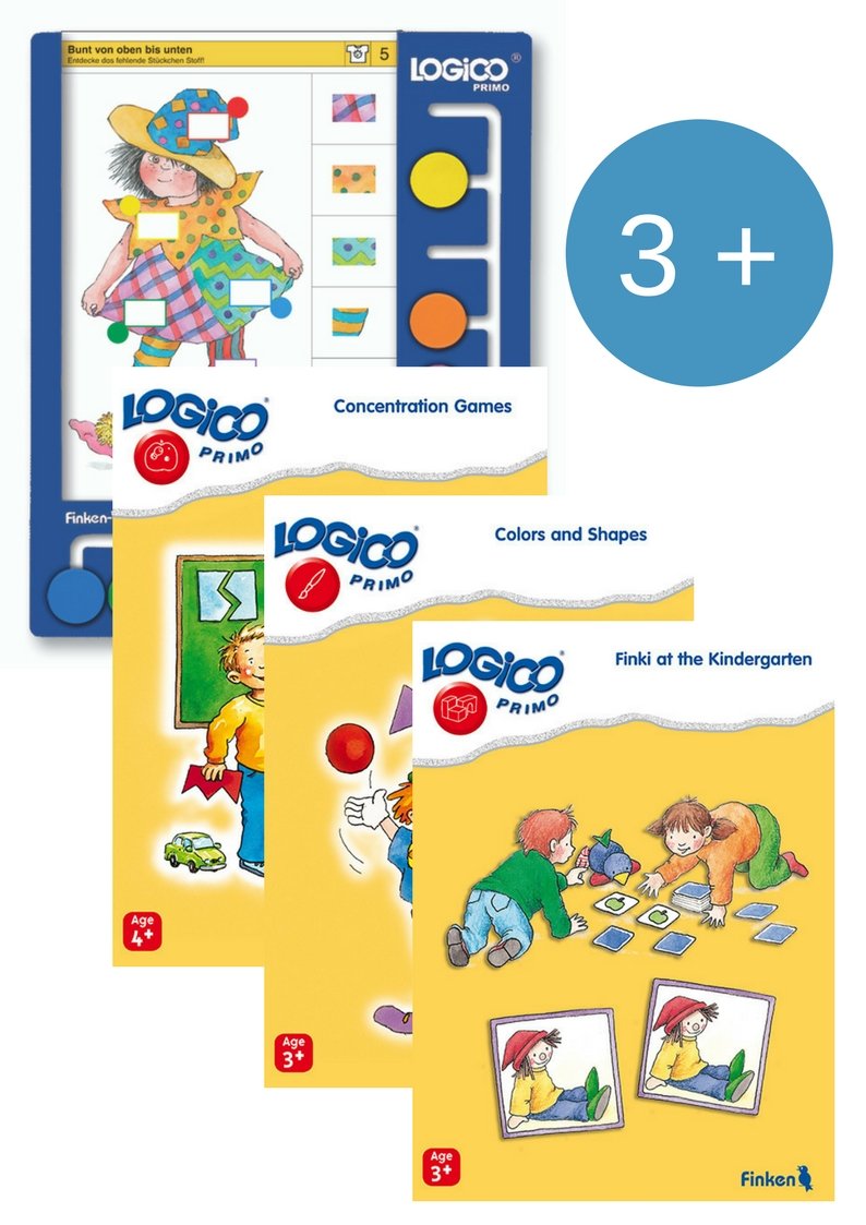 LOGICO Primo Starter Package: 3 titles and 1 board| Dreampiece ...