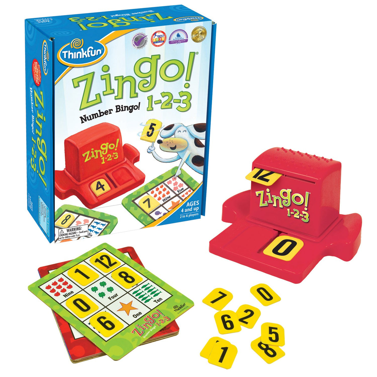 ThinkFun - Zingo! 1-2-3 Game| Dreampiece Educational Store